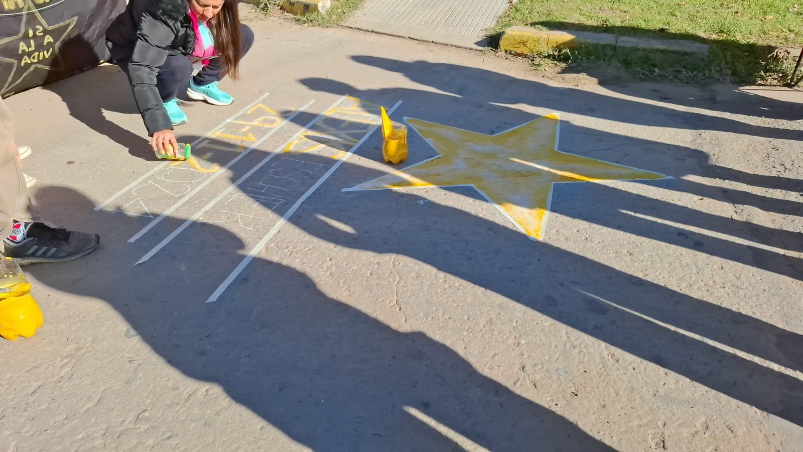 Pintaron una estrella amarilla en homenaje a Alexis Escher | Power Max ...