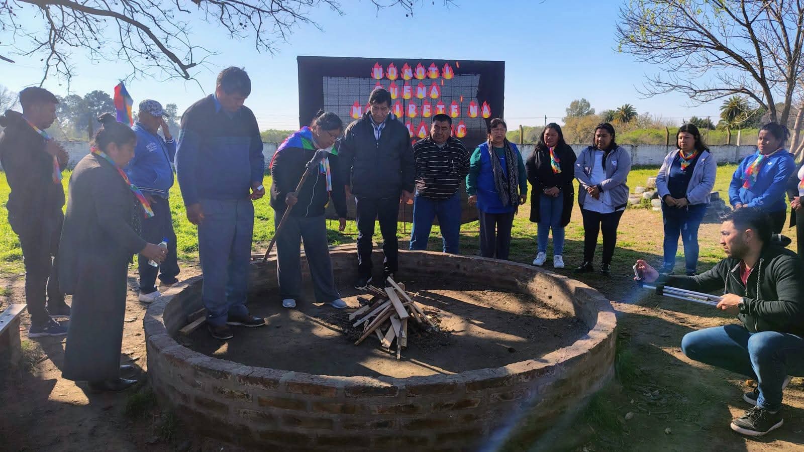 La comunidad mocoví de Recreo celebró el inicio de su año con un ritual ...